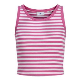 Jack & Jones JJXX Top 'JXFALLON' Damen Gr&ouml;&szlig;e XL pink / wei&szlig;