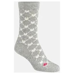 LIEBLINGSST&Uuml;CK Langsocken LIEBLINGSST&Uuml;CK "Lovely Socks "AudreyEP" aus Baumwollmix", Damen, Gr. 39-42, 910, stone, Baumwolle, Elasthan, Polyamid, normal, Socken, mit Baumwoll-Anteil
