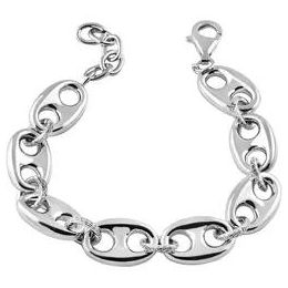 Armband Firetti "Schmuck Geschenk Silber 925 Armschmuck Armkette Gliederarmband", silberfarben, kristallwei&szlig;, kristallwei&szlig;, Armb&auml;nder, Damen, 22cm, Silber 925 (Sterlingsilber), Armband, mit Zirkonia (synth.)