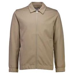 Fellimitatjacke LINDBERGH "Casual Jacke Relaxed Fit", Herren, Gr. L, sand mix, Obermaterial: 75% Polyester, 22% Viskose, 3% Elasthan; Futter: 95% Polyester, 5% Elasthan, l&auml;ssig geschnitten, Jacken
