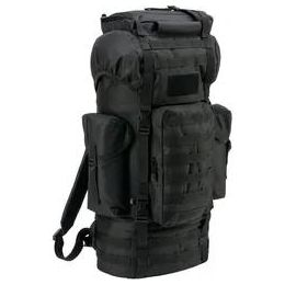 Rucksack BRANDIT "Brandit Accessoires Kampfrucksack Molle", Gr. onesize, schwarz, Polyester, Rucks&auml;cke Rucksack