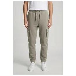 Sweathose name it "NKMOLLIE CARGO PANT BRU NOOS", Jungen, Gr. 134, N-Gr, vintage khaki, Sweatware, Obermaterial: 60% Baumwolle, 40% Polyester, loose fit normal, Hosen Sweathose