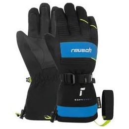 Skihandschuhe Reusch "Maxim GORE-TEX Junior", M&auml;dchen, Gr. 6,5, bunt (schwarz, mehrfarbig), 90% Polyester, 10% Polyurethan, mehrfarbig, Handschuhe, mit wasserdichter und atmungsaktiver Funktion