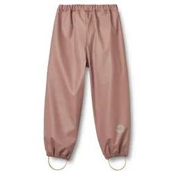 Stoffhose Wheat "Wheat Rainwear Olo Trousers", M&auml;dchen, Gr. 128, Normalgr&ouml;&szlig;en, dusty lila, 55% Polyester, 45% Polyurethan, normal, Hosen Stoffhose