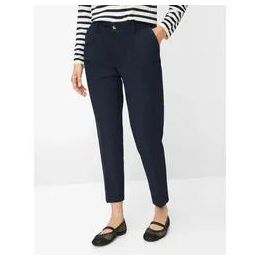 5-Pocket-Hose Brax "Style MILLA S", Damen, Gr. 36, Normalgr&ouml;&szlig;en, navy, Web, 88% Polyester, 12% Elasthan, Hosen 5-Pocket-Hose
