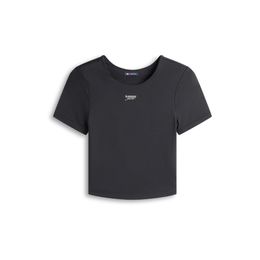 Tommy Jeans T-Shirt Damen Gr&ouml;&szlig;e M schwarz / silber