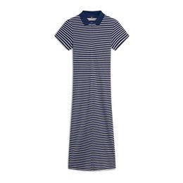 Tommy Hilfiger Kleid Damen Gr&ouml;&szlig;e 42 navy / wei&szlig; Winterkleid