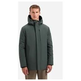 Softshellparka NO EXCESS "NO EXCESS Softshellparka Jacket Long Soft Shell", Herren, Gr. XL, schwarz steel, 94% Polyester (Recycelt), 6% Elasthan, Jacken