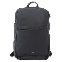 Laptoprucksack vargu "HENEL 1", Damen, Gr. B/H/T: 28cm x 42cm x 13cm, onesize, schwarz, Polyethylen, Rucks&auml;cke Laptoprucksack, mit recyceltem PET