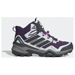 Wanderschuh Adidas TERREX "TERREX SKYCHASER MID GORE-TEX", Damen, Gr. 39, aurora plum, carbon, lila burst, Synthetik, Textil, Schuhe Wanderschuh, wasserdicht dank Gore-Tex Membrane