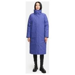 Wintermantel Navahoo "Traumbl&uuml;te 14", Damen, Gr. M (38), violett, Obermaterial: 100% Polyester; Innenfutter: 100% Polyester; Wattierung: 100% Polyester; &Auml;rmelfutter: 100% Polyester, gerade ca. Mitte Wade, &Auml;rmel ohne &Auml;rmelschlitz Rippstrickb&uuml;ndchen, M&auml;ntel Wintermantel, Warmer Parka mit Stehkragen