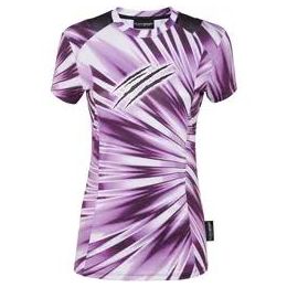 T-Shirt Plein Sport "Scratch", Damen, Gr. L, 30, lila, Obermaterial: 95% Polyester, 5% Elasthan, Shirts T-Shirt
