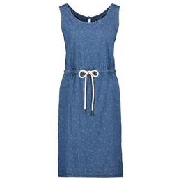 alife and kickin Sommerkleid ALIFE & KICKIN "Damen DojaAK DNM B Sommerkleid, Kleid", Damen, Gr. S, Normalgr&ouml;&szlig;en, blau (schwarz denim), 100% Lyocell, Kleider Sommerkleid