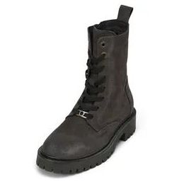 Marc O'Polo Stiefelette MARC O'POLO "mit Innenzipper", Damen, Gr. 42, schwarz graphite, Obermaterial: 100% Leder (Rind), unifarben, Schuhe Stiefelette