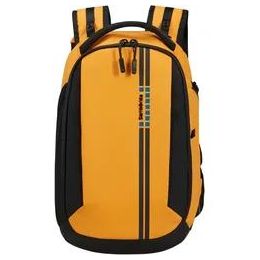 Freizeitrucksack Samsonite "ACTIVE ROAD", Damen, Gr. B/H/T: 21cm x 39cm x 13,5cm, gelb, Textil, Rucks&auml;cke Freizeitrucksack