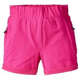 Shorts Killtec "KOS 131 GRLS SHRTS", M&auml;dchen, Gr. 164, Normalgr&ouml;&szlig;en, himbeere, Obermaterial: 79% Viskose, 18% Polyamid, 3% Elasthan, Hosen Shorts, Elastische M&auml;dchen-Shorts mit Taschen und reflektierenden Details