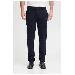 Chinohose Blend "BHLangford", Herren, Gr. 38, L&auml;nge 32, schwarz navy, 64% Viskose, 31% Polyester, 5% Elasthan, unifarben, normal lang, Hosen Chinohose, Stilvolle Anzugshose mit Eingrifftaschen