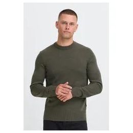 Strickpullover Blend "BHRyke", Herren, Gr. 3XL, charcoal mix, Feinstrick, 100% Polyacryl, unifarben, normal normal, Rundhals, Pullover Strickpullover, Stilvoller Strickpullover mit Rippb&uuml;ndchen