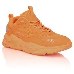 Sneaker Plein Sport "Track King", Damen, Gr. 47, Normalschaft, 86, orangefluo, Schuhe Sneaker