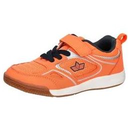 Hallenschuh Lico "Sportschuh Racine VS", M&auml;dchen, Gr. 33, orange, Synthetik, Schuhe Hallenschuh
