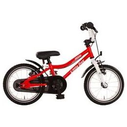 Kinderfahrrad Bachtenkirch "Little-Dax "AERON" Gr. 20, rot, silber, Fahrr&auml;der, Kinder, 20cm, 14 Zoll (35,56cm) hinten: 14 Zoll (35,56cm)