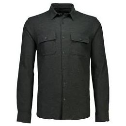 Flanellhemd LINDBERGH "Freizeithemd Relaxed Fit", Herren, Gr. L, Normalgr&ouml;&szlig;en, army, Obermaterial: 100% Baumwolle, Hemden