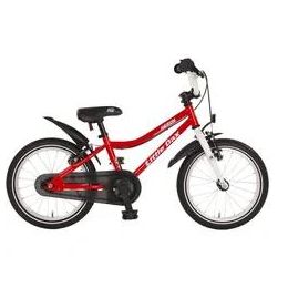 Kinderfahrrad Bachtenkirch "Little-Dax "AERON" Gr. 24,5, rot, silber, Fahrr&auml;der, Kinder, 24,5cm, 16 Zoll (40,64cm) hinten: 16 Zoll (40,64cm)