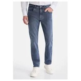5-Pocket-Hose Stooker Men "Frisco Denim Straight Fit Jeans", Herren, Gr. 42, L&auml;nge 32, beige (heavy stone wash), Twill, 99% Baumwolle, 1% Elasthan, gerade lang, Hosen 5-Pocket-Hose, Straight Fit Casual Clean Wash Twill Coloured Comfort Flex f&uuml;r Herren