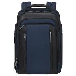 Laptoprucksack Samsonite "SPECTROLITE 4.0", Gr. B/H/T: 29cm x 41cm x 14cm, blau, Polyester, Rucks&auml;cke Laptoprucksack, Gesch&auml;ftsrucksack, Businessrucksack mit vielen F&auml;chern