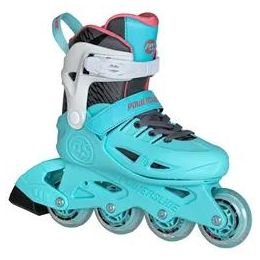 Inlineskates Powerslide "Stargaze Aqua" Gr. 29, wei&szlig;, Inlineskates_Rollschuhe, Kinder, 29/32 (bis 80 kg), Kunststoff