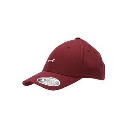 Levi's Levi's Cap 'HOUSEMARK' Damen Gr&ouml;&szlig;e 55/60 bordeaux / wei&szlig;