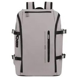 Laptoprucksack Samsonite "GLAM-GO 14,1 Zoll", Gr. B/H/T: 28,5cm x 43cm x 13cm, ash rose, Polyester, Rucks&auml;cke Laptoprucksack, Unisex Reiserucksack, Travelrucksack mit vielen F&auml;chern