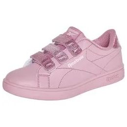 Sneaker Reebok CLASSIC "Reebok COURT CLEAN HOOK & LOOP STRAPS", Damen, Gr. 31, dustyrose, dustyrose, frostedberry, Synthetik, Schuhe Sneaker