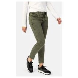5-Pocket-Jeans STOOKER WOMEN "Florenz Colour autumn Slim Fit Jeans", Damen, Gr. 38, L&auml;nge 28, gr&uuml;n (olive wash), Denim/Jeans, 98% Baumwolle, 2% Elasthan, slim fit lang, Jeans 5-Pocket-Jeans, Slim Fit Casual Clean Wash Denim Jeans f&uuml;r Damen