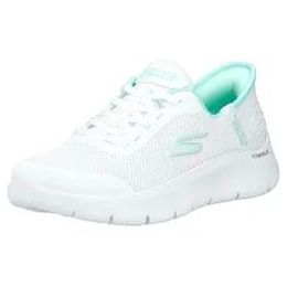 Sneaker Skechers "Skechers Sneaker Textil", Damen, Gr. 40, wei&szlig;, Textil, Schuhe Sneaker
