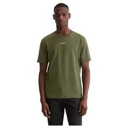 Marc O'Polo T-Shirt MARC O'POLO "aus reiner Bio-Baumwolle", Damen, Gr. M, dried herb, Obermaterial: 100% Baumwolle, unifarben, Basic, regular fit, Rundhals, Shirts T-Shirt