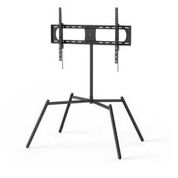 Hama Standhalterung "TV-St&auml;nder, bis 50 kg, 152-228,6 cm (60"-90"), VESA 900 x 600", schwarz, B:116,9cm H:140cm T:85,5cm, Ger&auml;tehalterungen, schwenkbar, neigbar, h&ouml;henverstellbar, freistehend