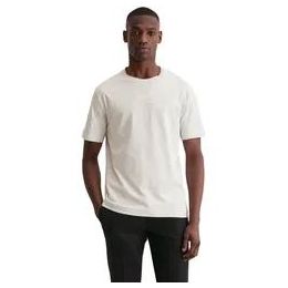 Marc O'Polo T-Shirt MARC O'POLO "aus reiner Bio-Baumwolle", Damen, Gr. M, concrete clay, Obermaterial: 100% Baumwolle, unifarben, Basic, regular fit, Rundhals, Shirts T-Shirt