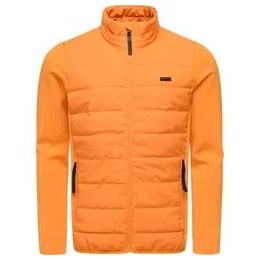 Steppjacke Ragwear "Rendan Tech YOUMODO", Damen, Gr. M (50), orange, Obermaterial 1: 100% Polyester. Obermaterial 2: 47% Polyester, 47% Modal, 6% Elasthan. Innenfutter: 100% Polyester. Wattierung: 100% Polyester, gerade h&uuml;ftbedeckend, hoch geschlossener Ausschnitt, &Auml;rmel ohne &Auml;rmelschlitz elastischer Bund, Jacken Steppjacke, Gesteppte Herren Outdoorjacke mit weichen &Auml;rmeln