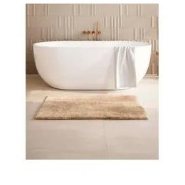 Badematte Grund Gr. 2, beige, rechteckig (60cm x 100cm ), 1 Stk., Badematten, Badematte
