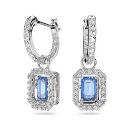 Swarovski Ohrringe 'Una' Damen Gr&ouml;&szlig;e One Size blau / silber / transparent