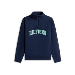 Tommy Hilfiger Sweatshirt Jungen Gr&ouml;&szlig;e 104 marine / gr&uuml;n / wei&szlig;