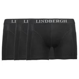 Boxershorts LINDBERGH "Unterhose", Herren, Gr. XL, schwarz, Obermaterial: 95% Baumwolle, 5% Elasthan, Unterhosen