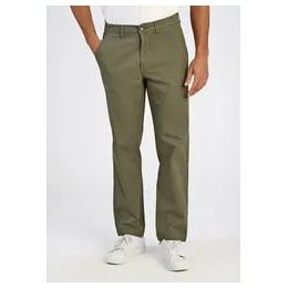 Chinos LINDBERGH "Chino Relaxed Loose Fit", Damen, Gr. 36, L&auml;nge 30, gr&uuml;n (dk army), Obermaterial: 98% Baumwolle, 2% Elasthan, unifarben, relaxed fit, Hosen