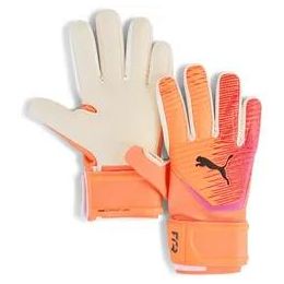 Torwarthandschuhe Puma "FUTURE Match NC Fu&szlig;ball Torwarthandschuhe Unisex", Damen, Gr. 9, heat fire ravish orange pink, Obermaterial: 100% Polyester. Handgelenkschoner: 100% Latex. Handfl&auml;che: 100% Latex. Handr&uuml;cken: 100% Latex, Handschuhe