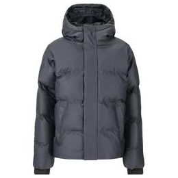 Outdoorjacke WEATHER REPORT "Audrey", Kinder, Gr. 152, dunkelgrau, 100% Polyester, unifarben, normal, ohne Ausschnitt, Jacken Outdoorjacke, mit wasserdichter Membran