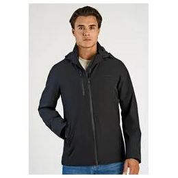 Parka LINDBERGH "Parka Relaxed Fit", Herren, Gr. M, navy, Obermaterial: 88% Polyester, 12% Elasthan; Futter: 100% Polyester, unifarben, l&auml;ssig geschnitten, Jacken Parka