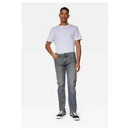 Straight-Jeans Mavi "MARCUS", Damen, Gr. 36, L&auml;nge 38, schwarz (antracite ultra move), 95% Baumwolle, 3% Elastomultiester, 2% Elasthan, slim fit lang, Jeans Straight-Jeans, Slim Straight Jeans
