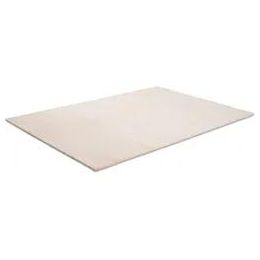 Wollteppich Sansibar "List", beige (cream), B:90cm H:13mm L:160cm, Schurwolle, Teppiche, Kurzflor, Handweb Teppich, meliert, reine Wolle, handgewebt
