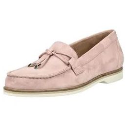 Slipper Paul Green "Paul Green Slipper Veloursleder", Herren, Gr. 40, rosa, Veloursleder, Schuhe Slipper